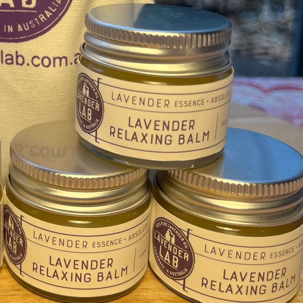 Lavender Relaxing Balm 15gm - lavenderlab.com.au